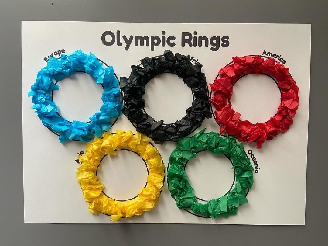 Olympic Rings Craft Guide | 123eigo