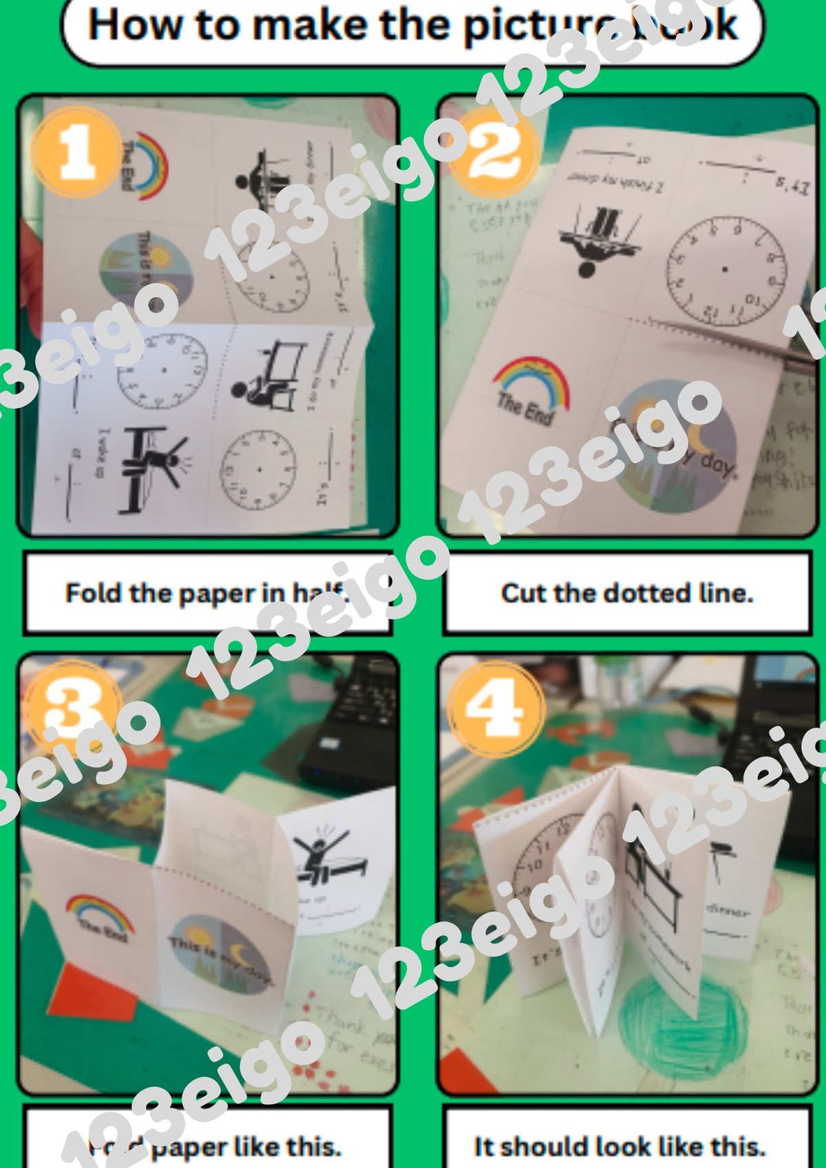 How to make a picture book | 123eigo