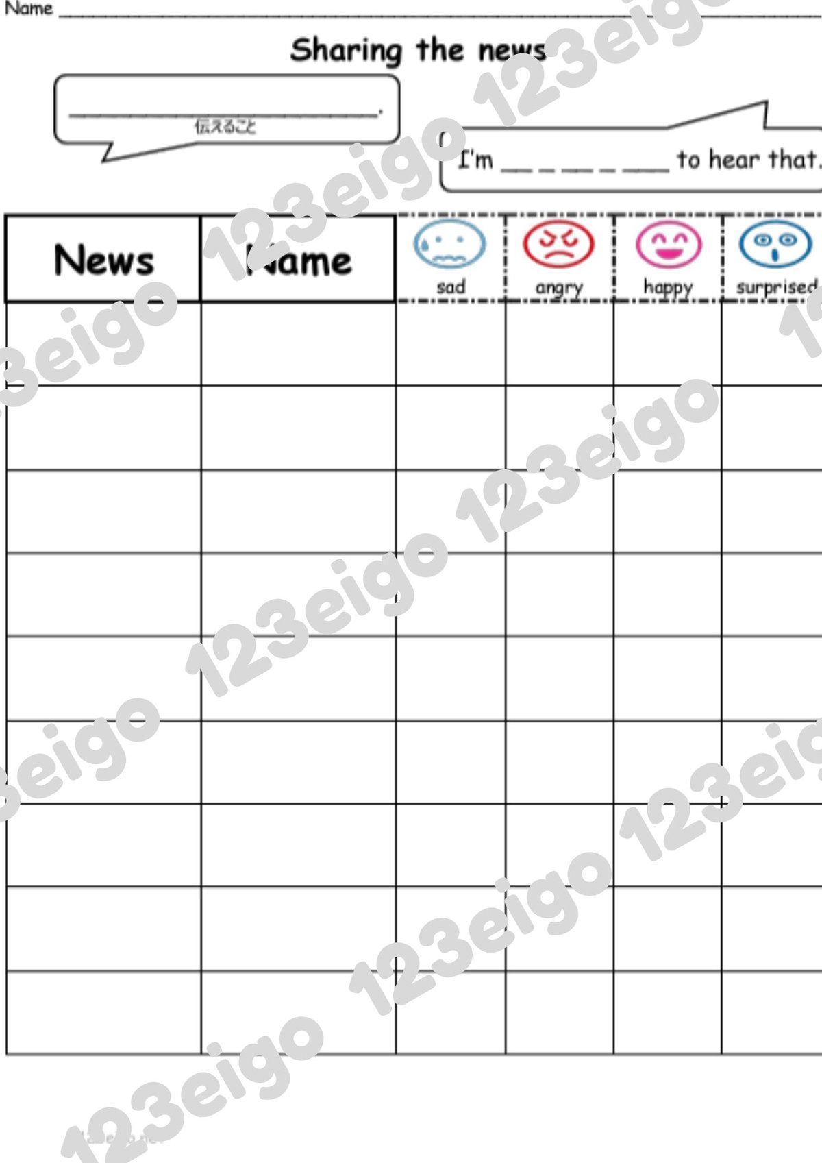 Unit 3.2 - Sharing the news | 123eigo