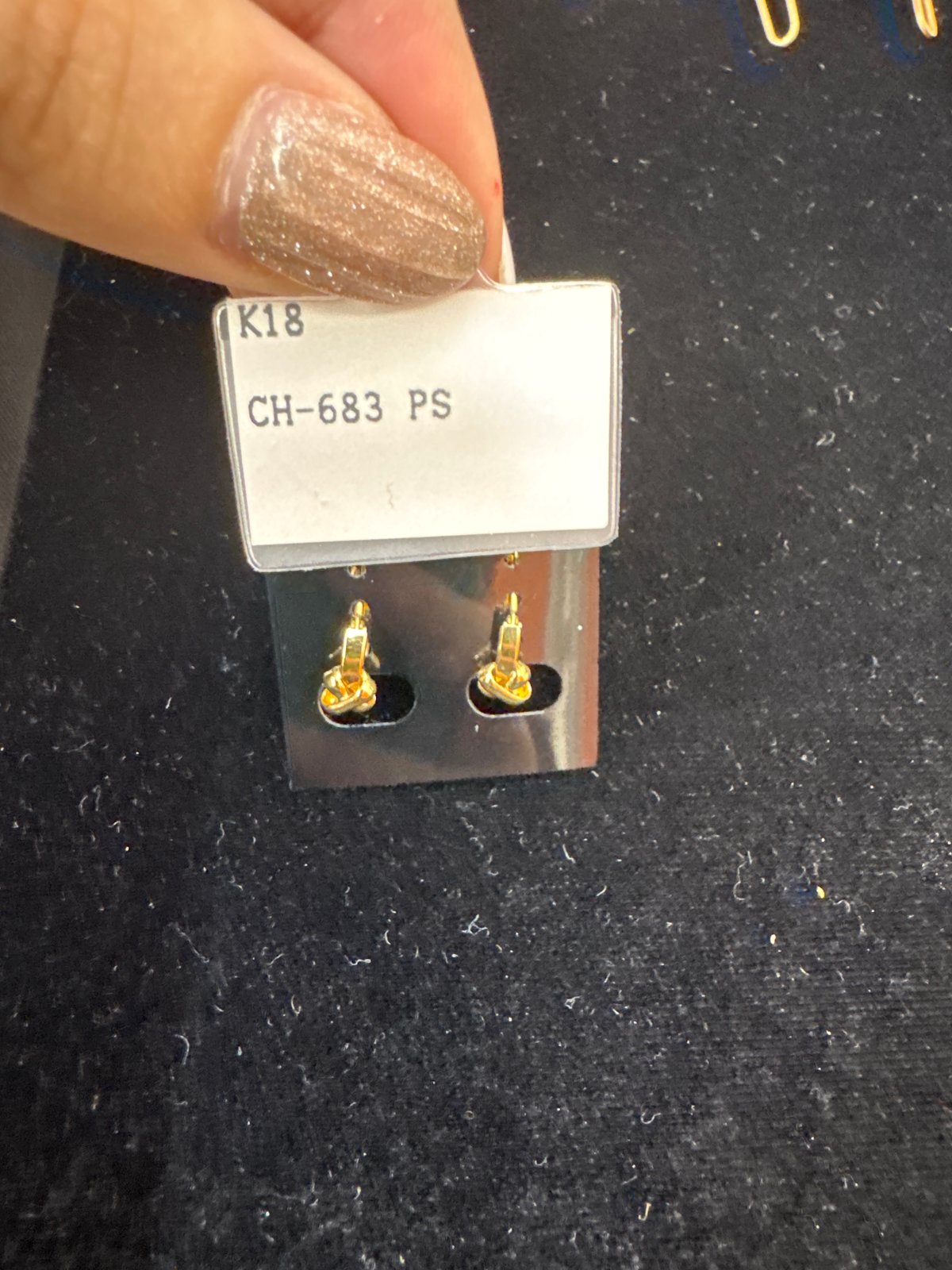 K18 CH-683ピアス | Mal.