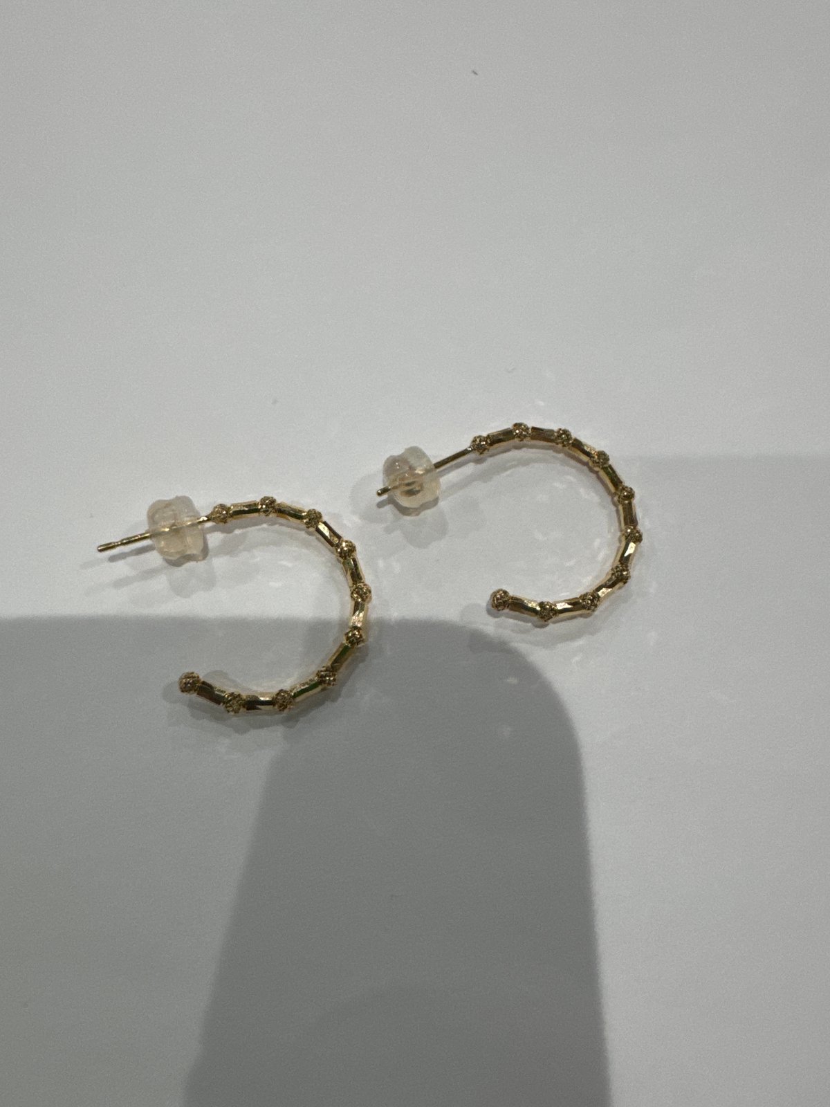 【予約5月中旬】K18 フープピアス | Mal.