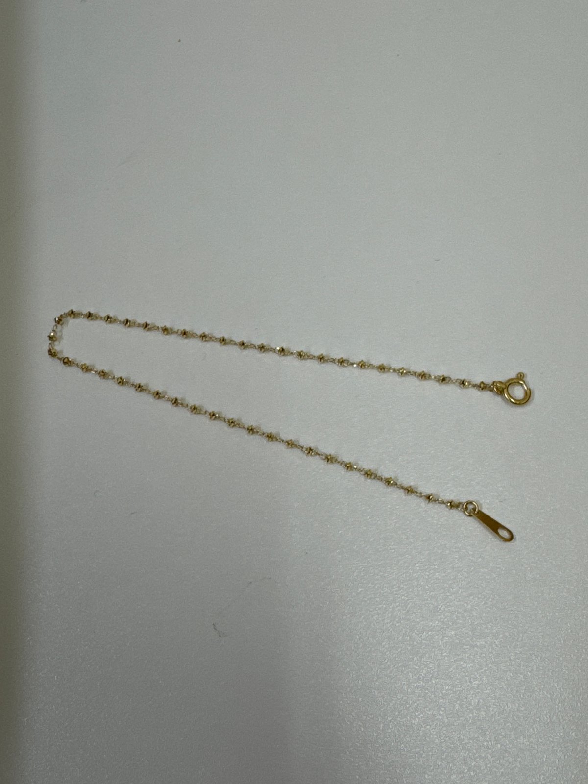 【予約】4月上旬 K18キラキラ ブレスレット | Mal.