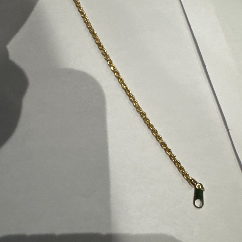 K18【予約5月上旬】パイプロープ ブレス | Mal.