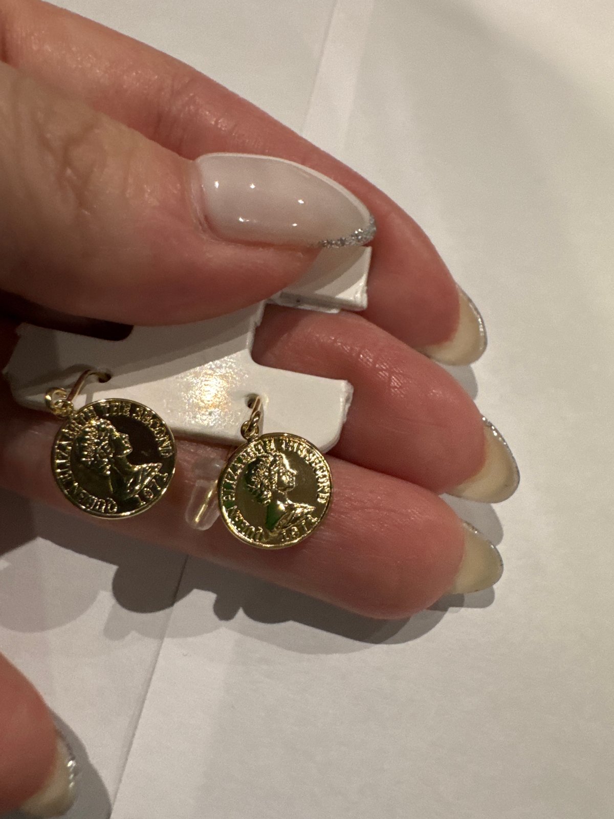 K18 コイン ピアス | Mal.