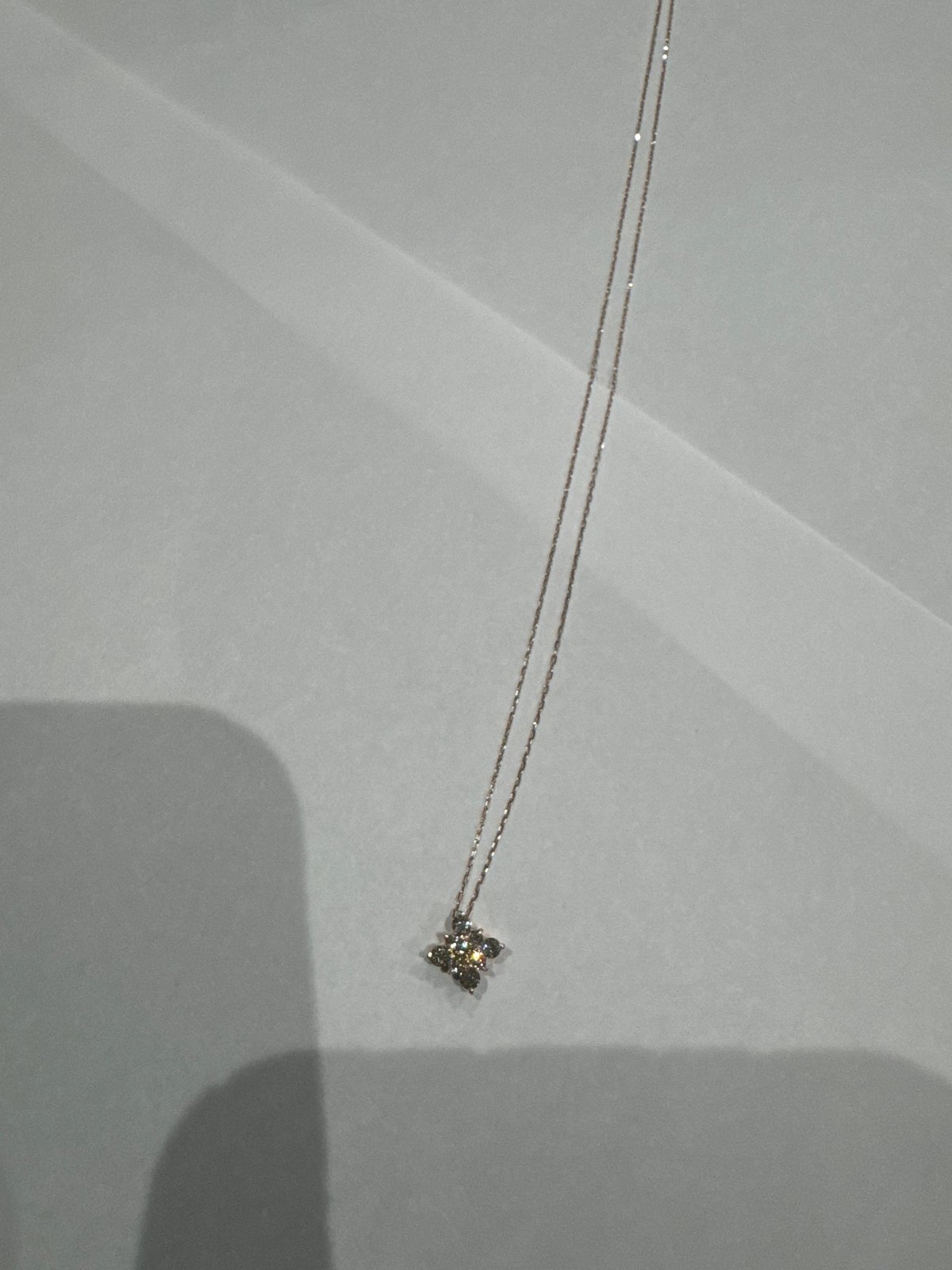 K18PG 菱形 ダイヤ0.2ct | Mal.