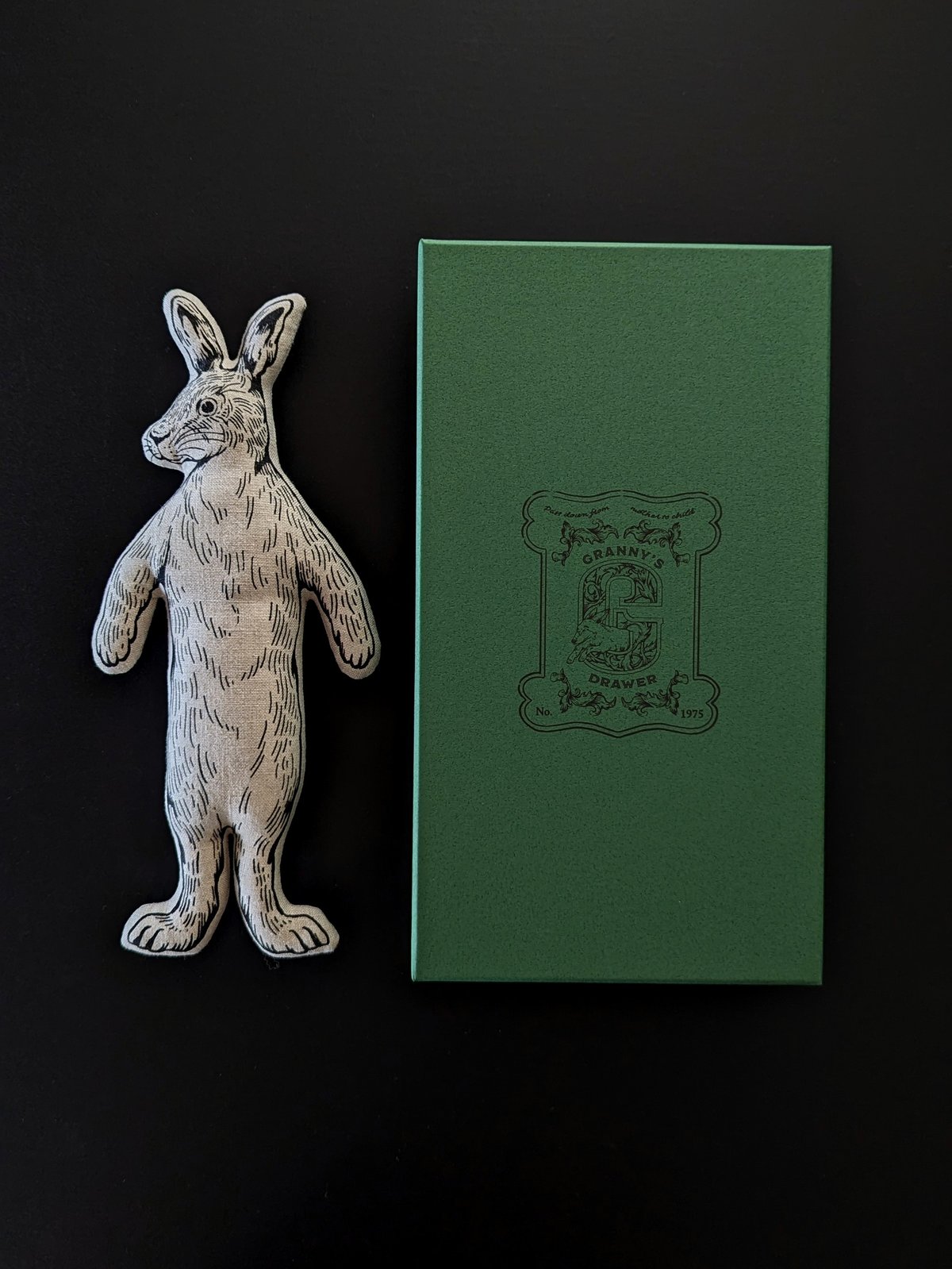 MY BUNNY round collar op / black | GRANNY'S DRAWER