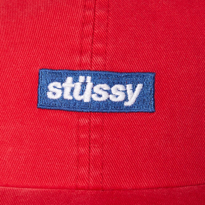 STUSSY Boxed Italic Lo Pro Strapback Cap ステューシー STUSSY Boxed Italic Lo Pro Strapback Cap ステューシー