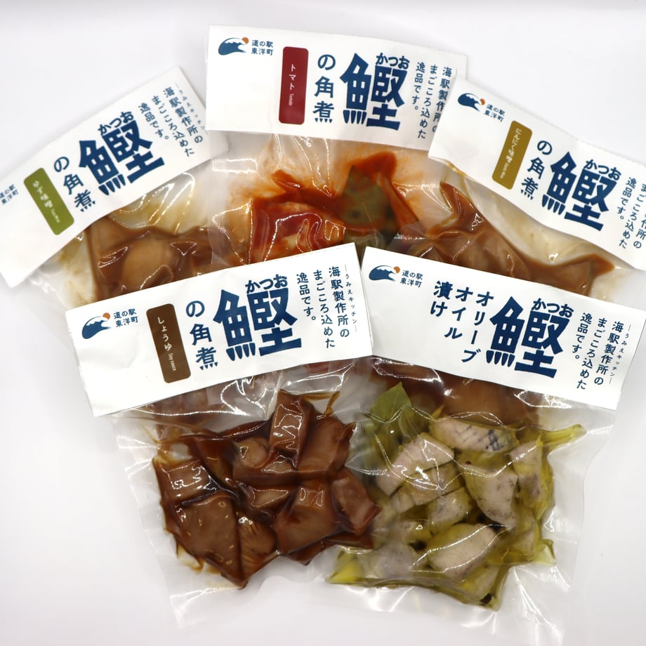 鰹の角煮（しょうゆ） 105g×3袋入 | 道の駅東洋町 オンラインショップ