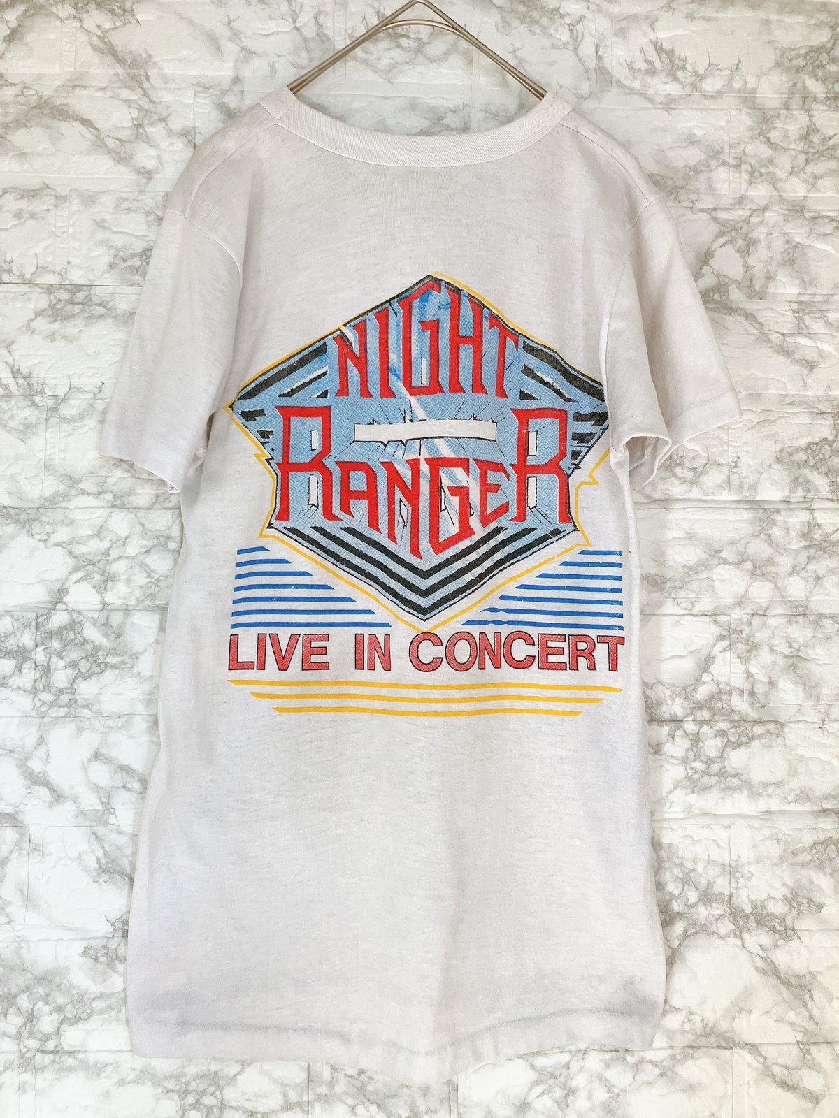 USA Vintage Night Ranger Band T-Shirt/wr55 | WR USA Vintage Night Ranger Band T-Shirt/wr55 | WR