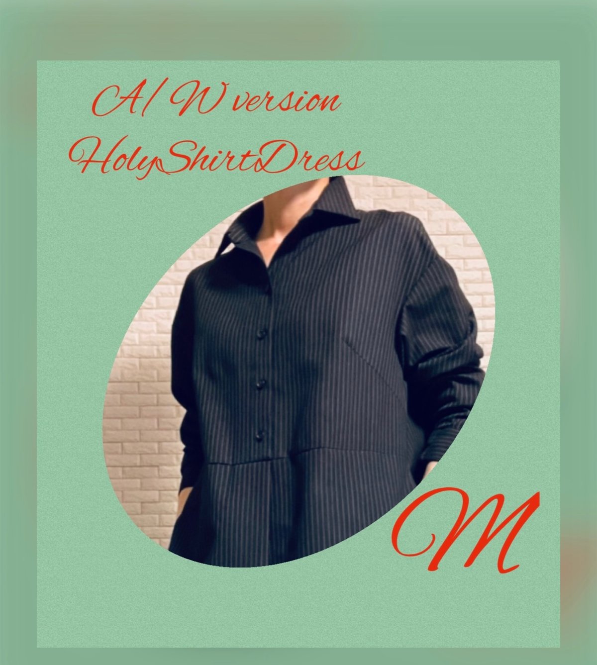 A/W version Holy Shirt Dress M | h. closet