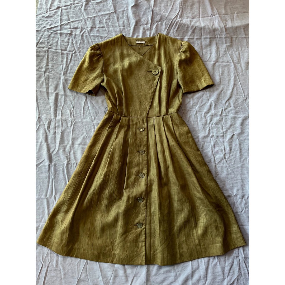 olive one-piece dress | M’2nd