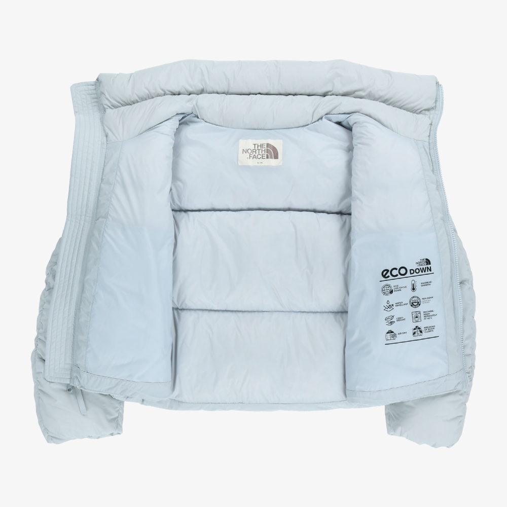 W'S FLOATY DOWN JACKET (RDS) LIGHT BLUE NJ1DR93...