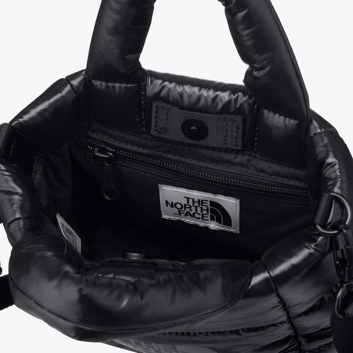 PLUMPY TOTE BAG MINI BLACK NN2PQ59 | THE NORTH ...