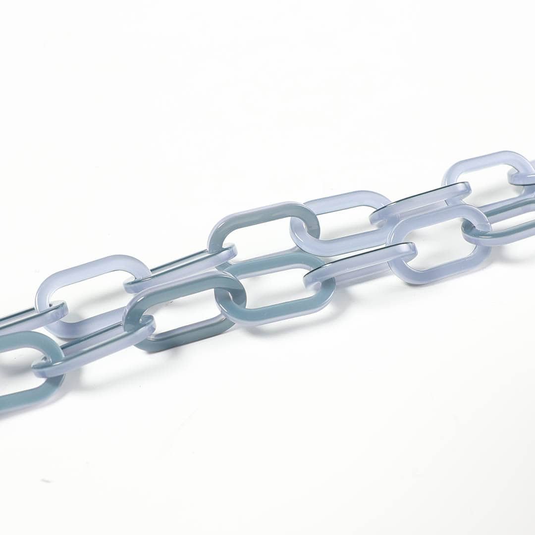 ACETATE CHAIN OBLONG BLUE | LAB & BASE STORE