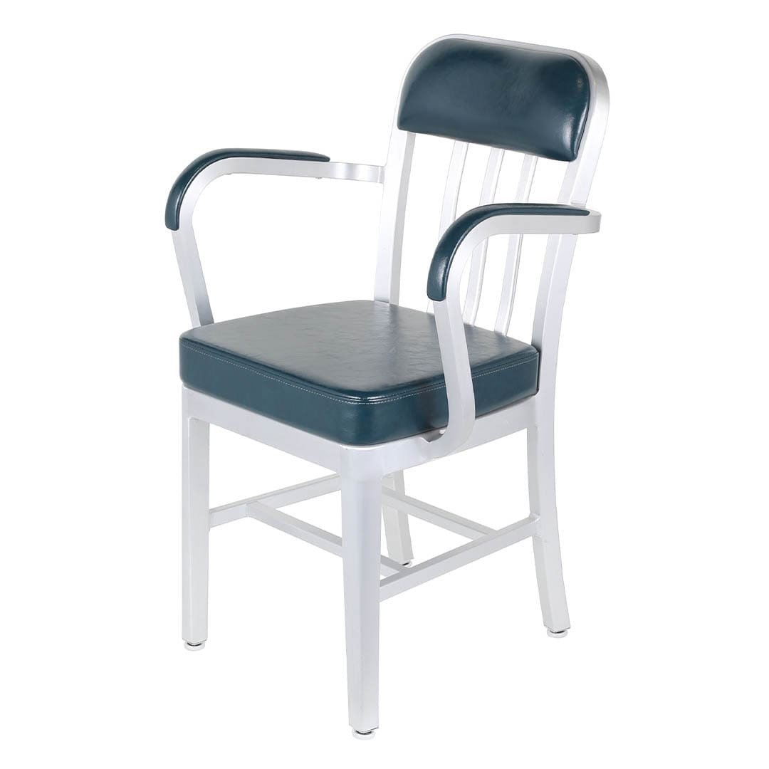 Aluminum arm chair Navy | LAB & BASE STORE