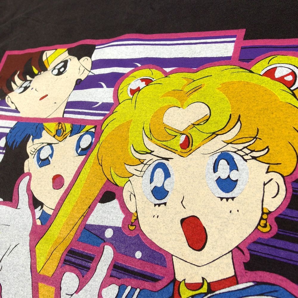 美少女戦士セーラームーン Tシャツ USA製 アニメ チャコール L 美少女戦士セーラームーン Tシャツ USA製 アニメ チャコール L
