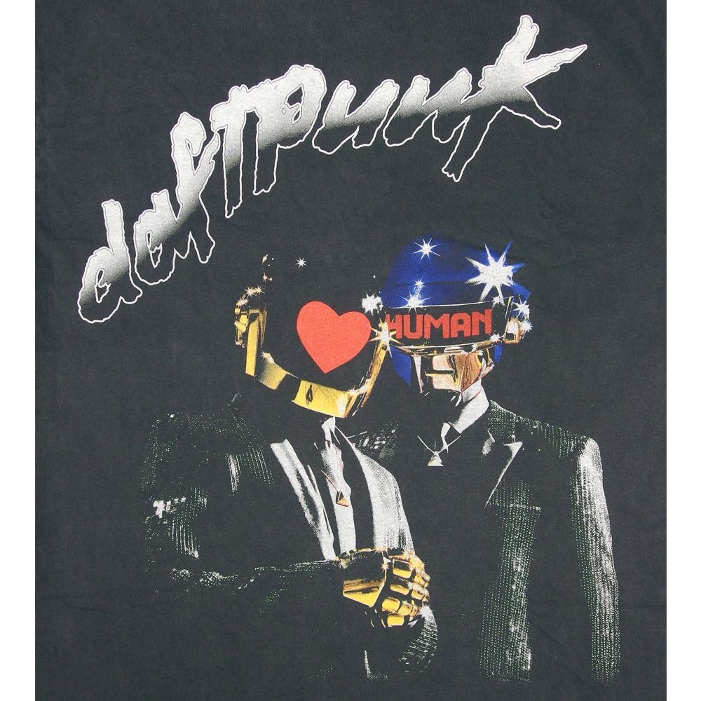 daf tpunk ダフトパンク Tシャツ DAFT PUNK ブラック Lサイズ フランス...