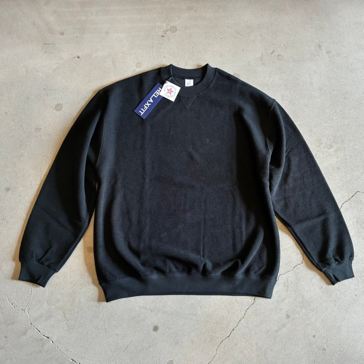 RELAXFIT : Pique sweat crew | NALU