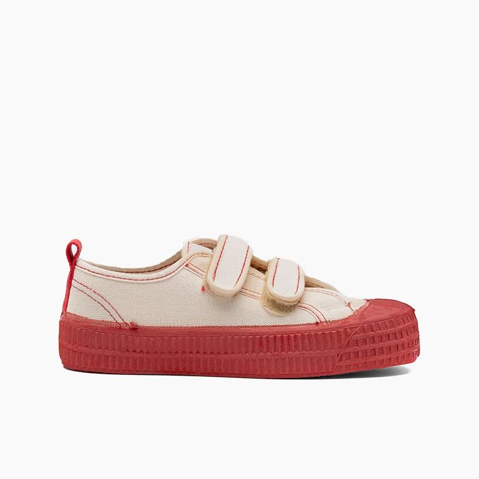 NOVESTA Star Master Velcro Kids Ecru/Red | PREM...