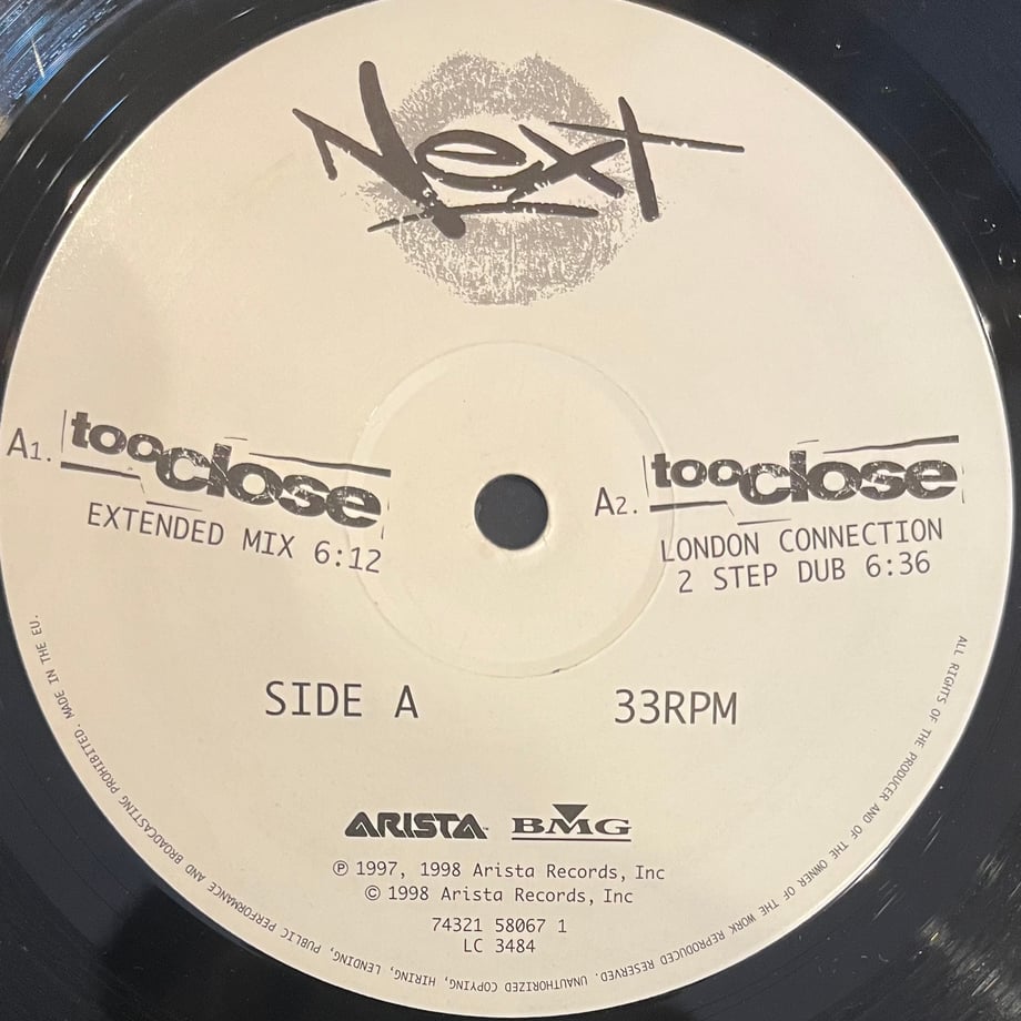 NEXT - Too Close (UK盤） | OTHENTIQUESTORE