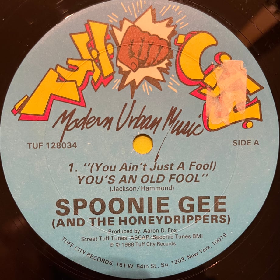 SPOONIE GEE - (You Ain't Just A Fool) You's An...