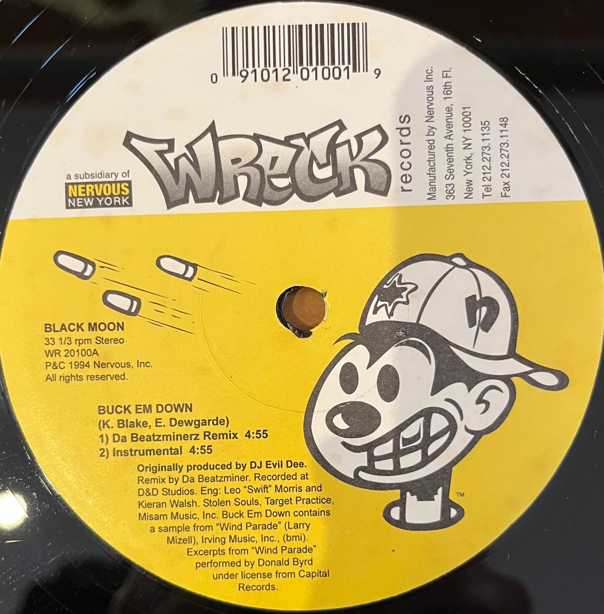 BLACK MOON - Buck Em Down / Murder MC's (RE)
