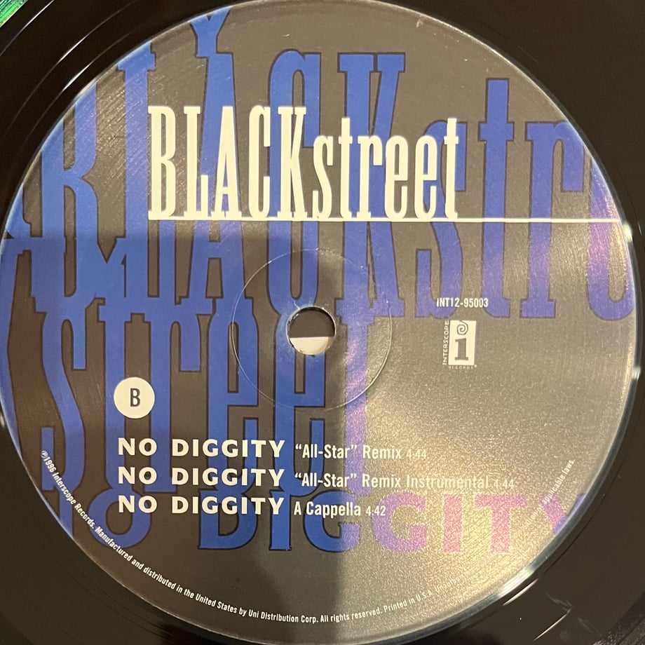 BLACKSTREET feat DR.DRE - No Diggity (US盤) | OT...