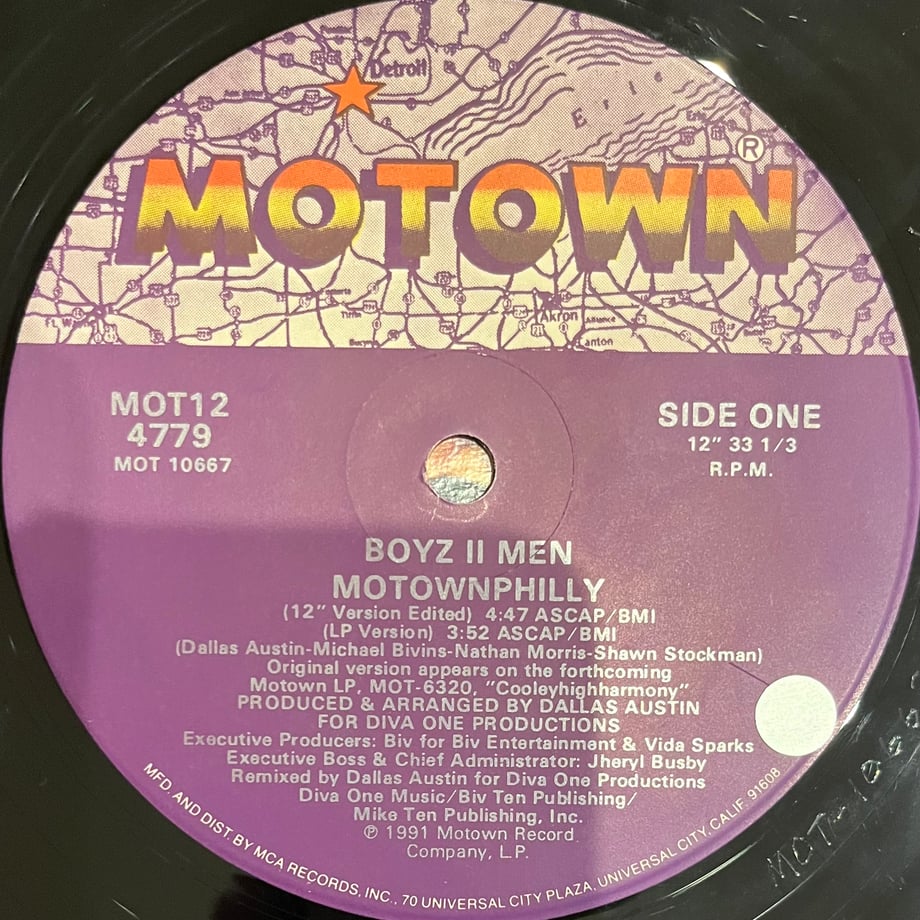 BOYZ Ⅱ MEN - Motownphilly | OTHENTIQUESTORE