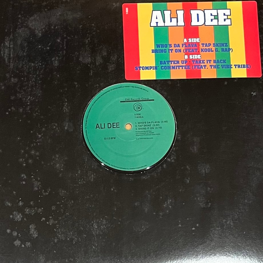 ALI DEE – Ali Dee EP (日本盤) | OTHENTIQUESTORE