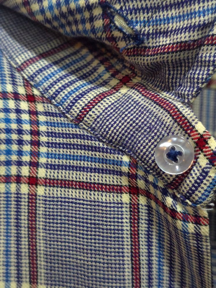 VIYELLA｜ Flannel Check Shirt ー A ｜ 55%WOOL 45%C...