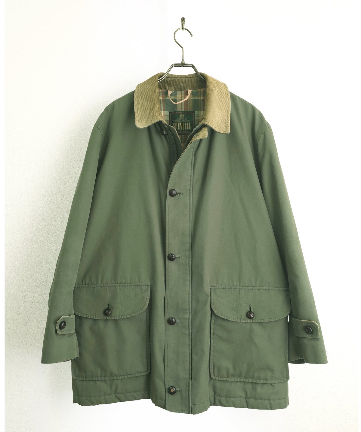 GRENFELL｜Hunting Jacket｜ Olive Green | Corgi Vi...