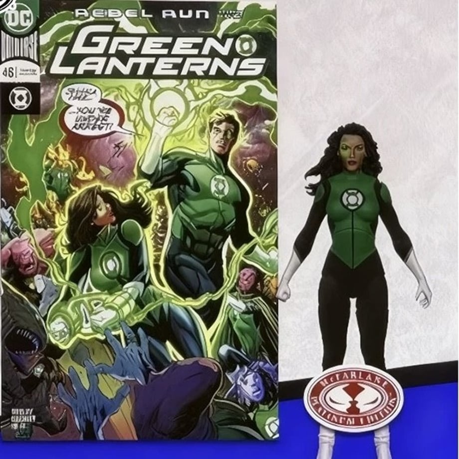 Mcfarlane Toys Jessica Cruz (Green Lantern) wit...