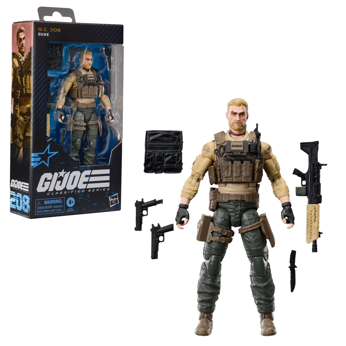 【予約】G.I. Joe Classified Series #208 Duke 6” Act...