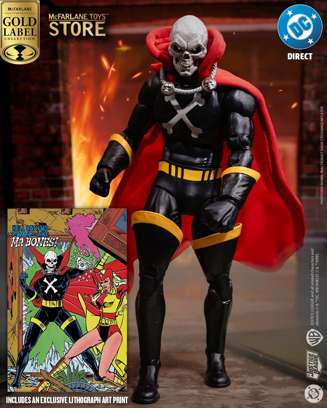 McFarlane Toys DC Multiverse Mr. Bones with Art...