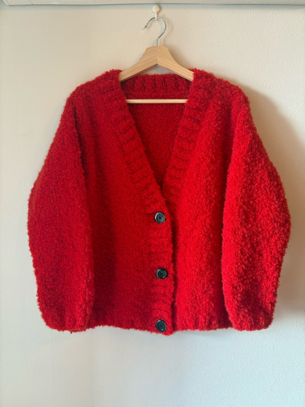 【Pattern】Oversized Cardigan | mnm's knit studio