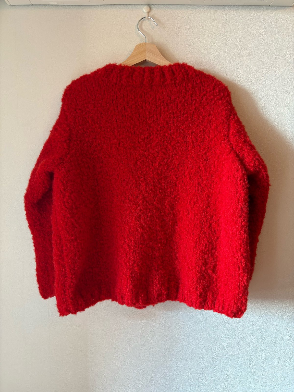 【Pattern】Oversized Cardigan | mnm's knit studio