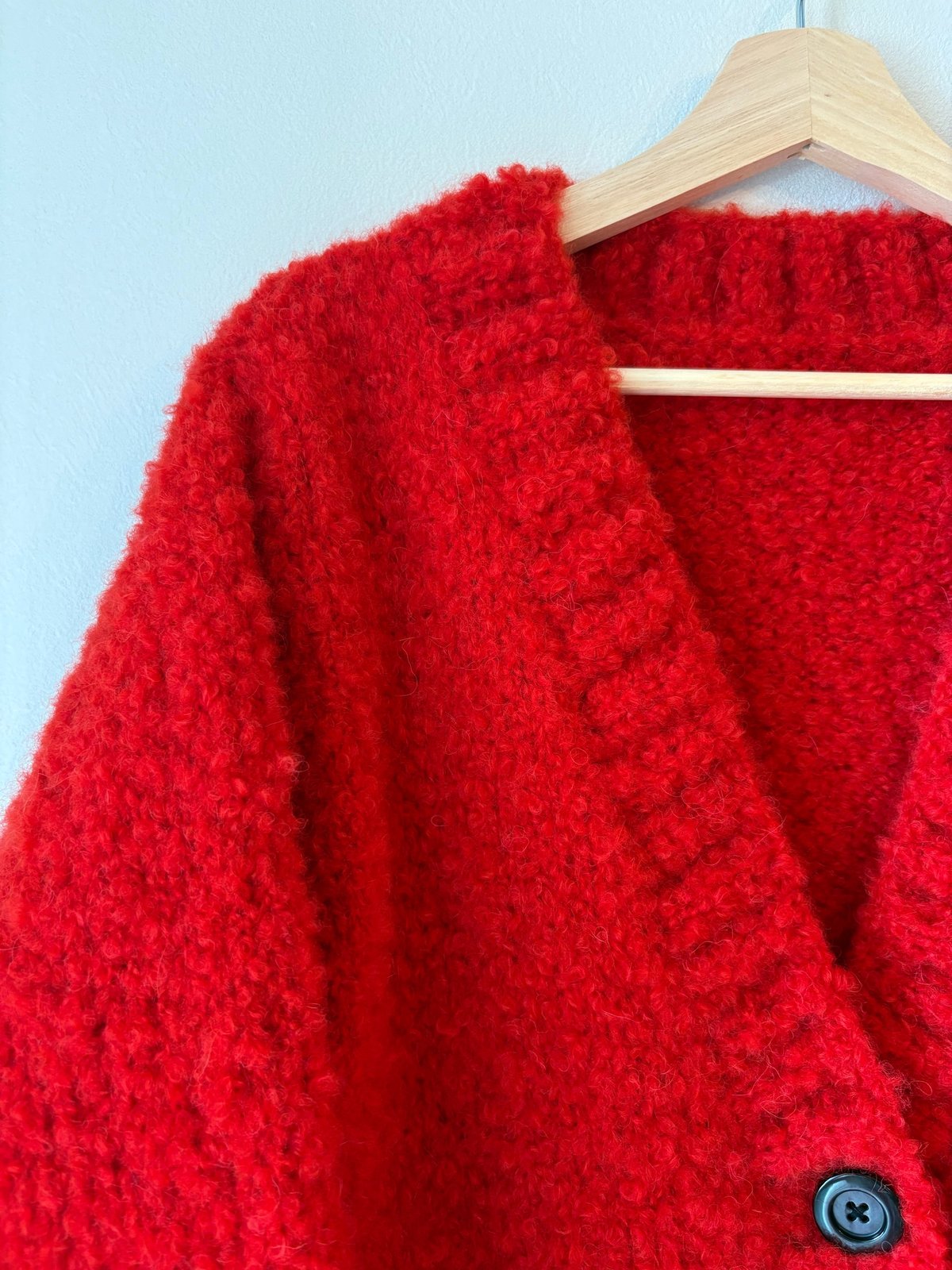 【Pattern】Oversized Cardigan | mnm's knit studio