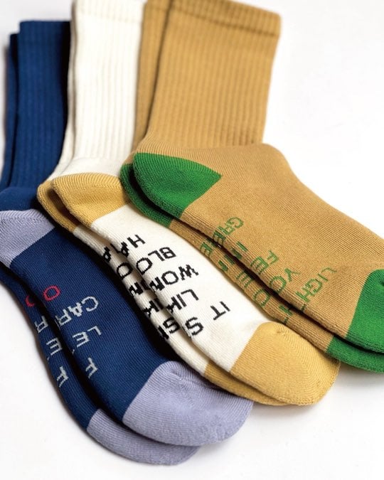 Americana Crew Socks | DAMAGE DONE OSAKA STORE
