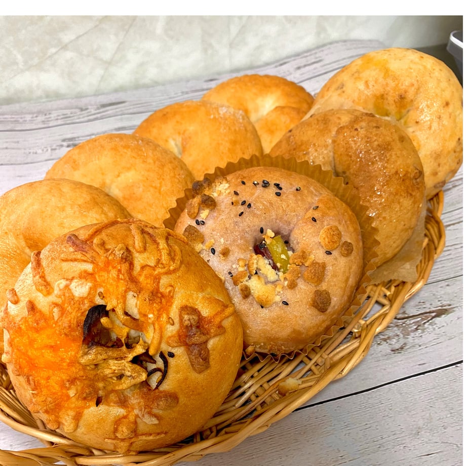 【米粉ベーグル・バラエティBOX8個セット】 | mignon anneau