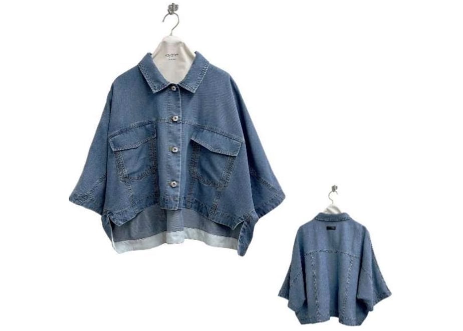 【ayane】 26/1月展 テンセルデニムショート丈シャツ 826503 | select ...