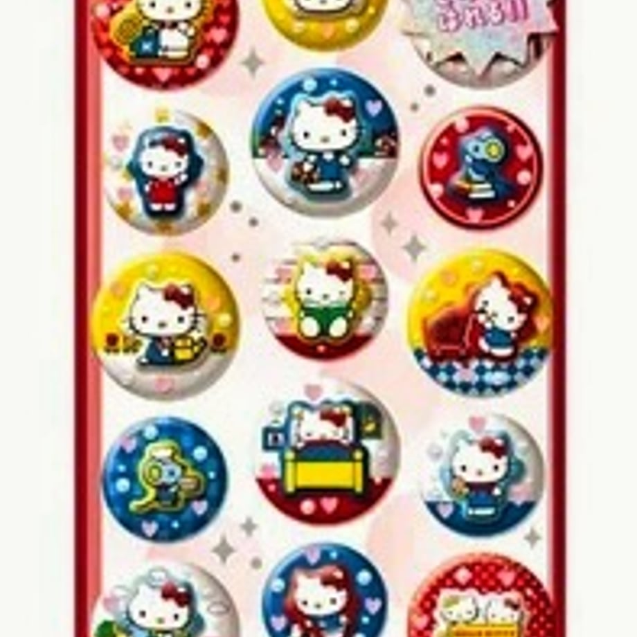 CAPSULE POP SEAL キティレトロ | YuiSTORE