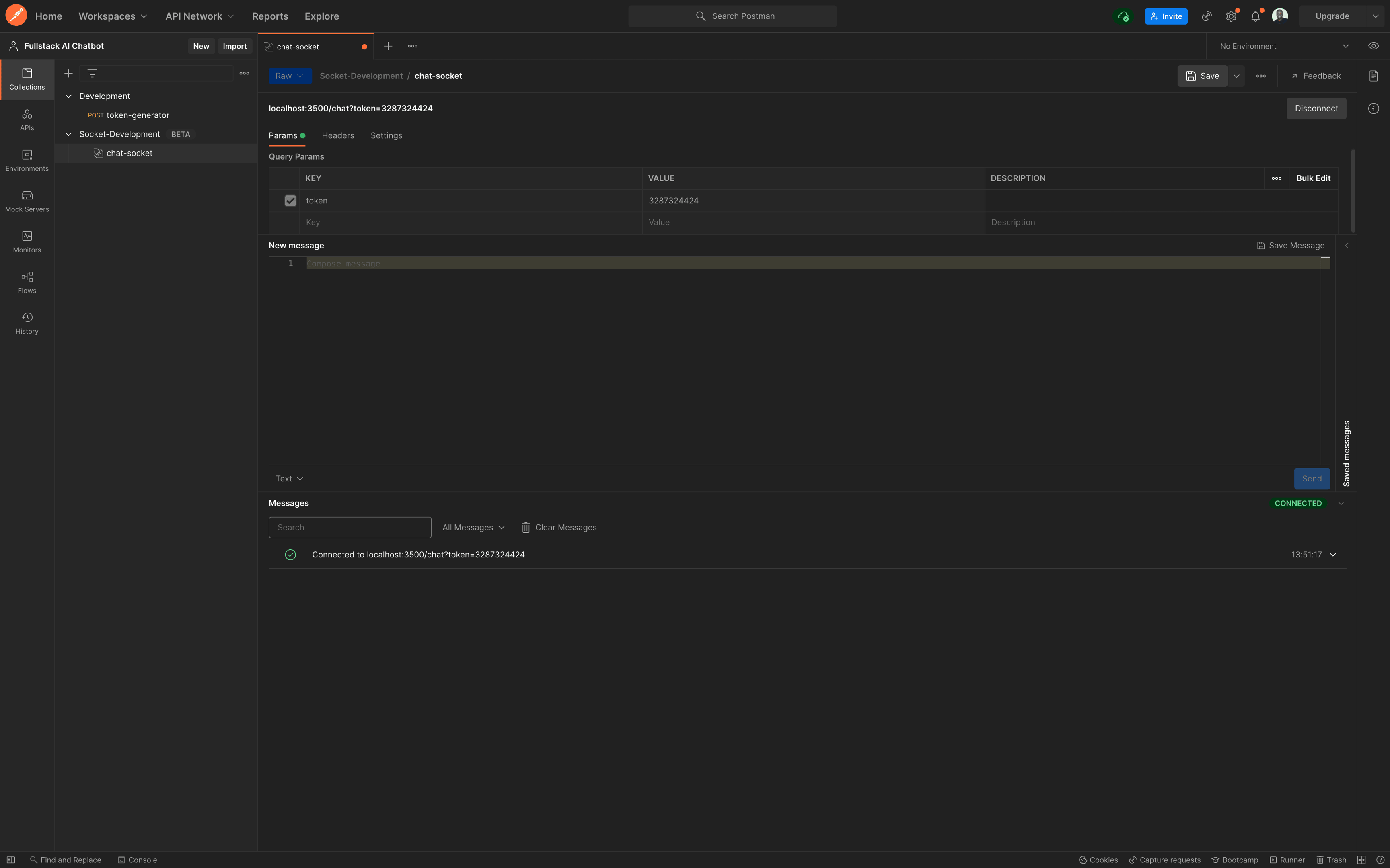 Build a Fullstack AI Chatbot Part 2 - Chat Server Build a Fullstack AI Chatbot Part 2 - Chat Server