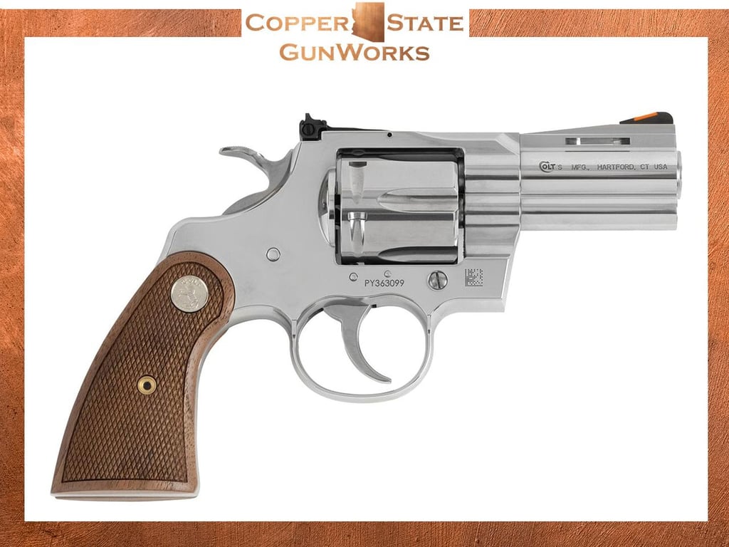 Colt's Manufacturing Python Double Action DA Steel Frame PYTHONSP2WCTS ...