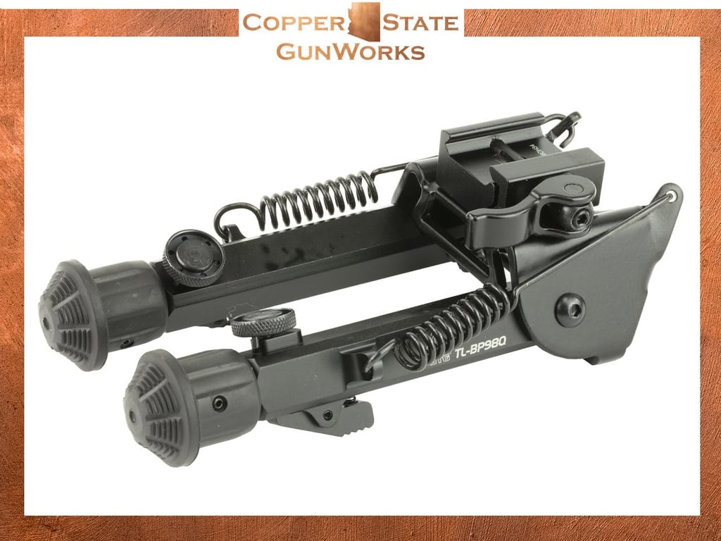 Leapers UTG Super Duty Bipod Fits Picatinny or Weaver Rail with QD ...