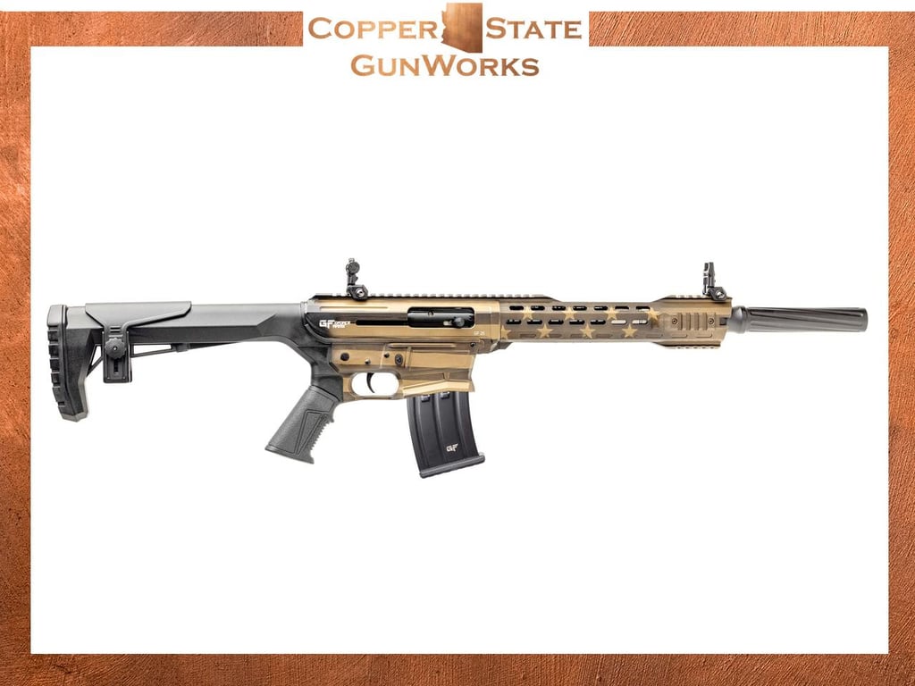 GForce GF25 12 Gauge GF25MERCA Semi-Automatic American Flag Burnt ...