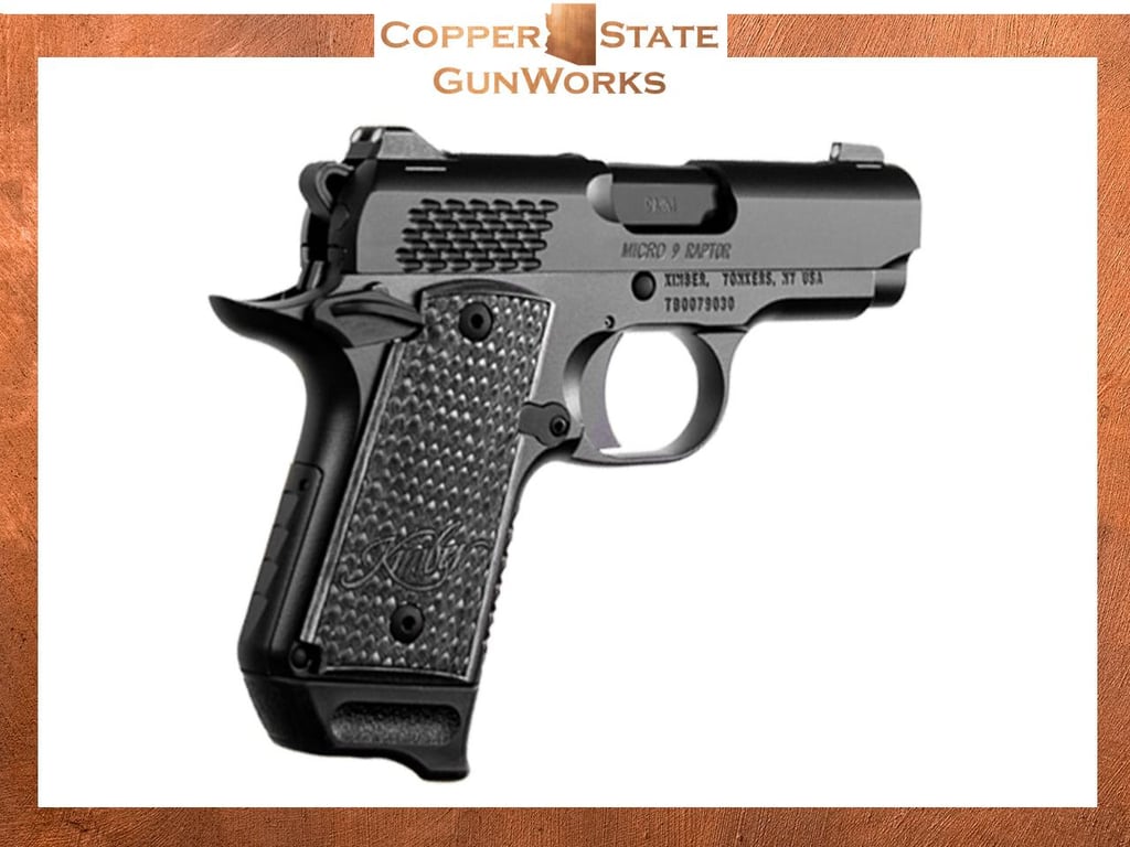 Kimber Micro 9 Raptor Shadow Single Action SA Semi-automatic Metal ...