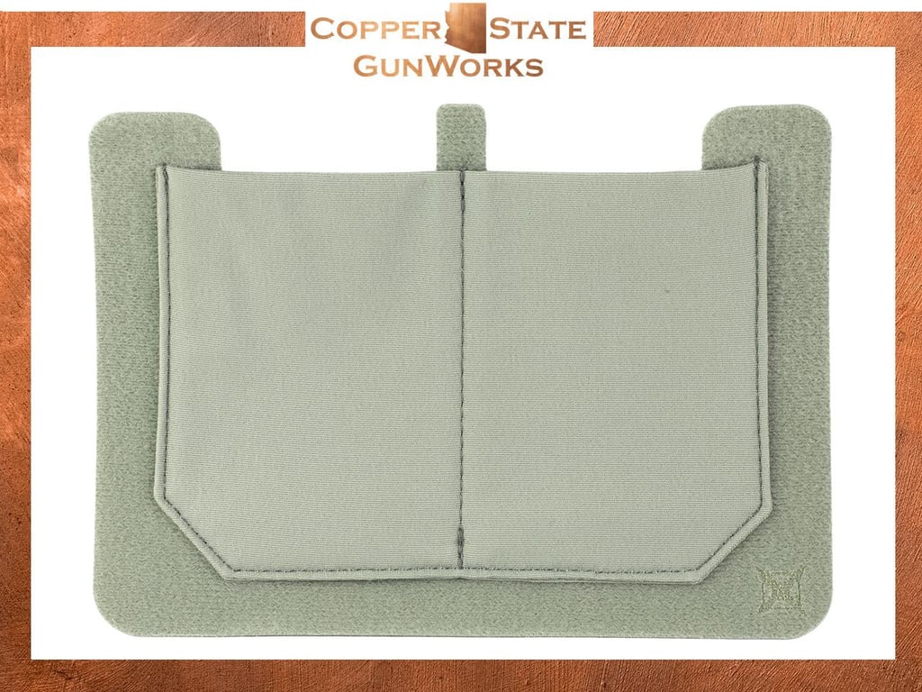 Vertx Stretch Pocket Large Velcro Backing Elastic Pockets Gray VTX5232 ...