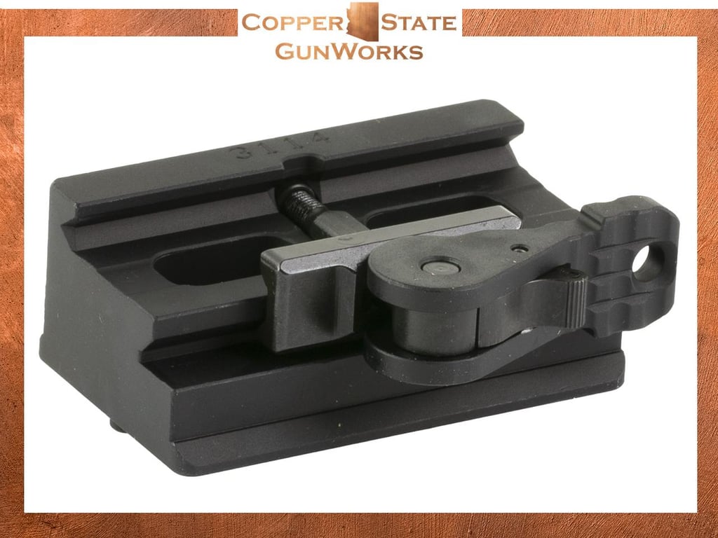 American Defense Mfg. ARCA Picatinny Mount Fits Tripod Heads AD-ARCA-TP ...