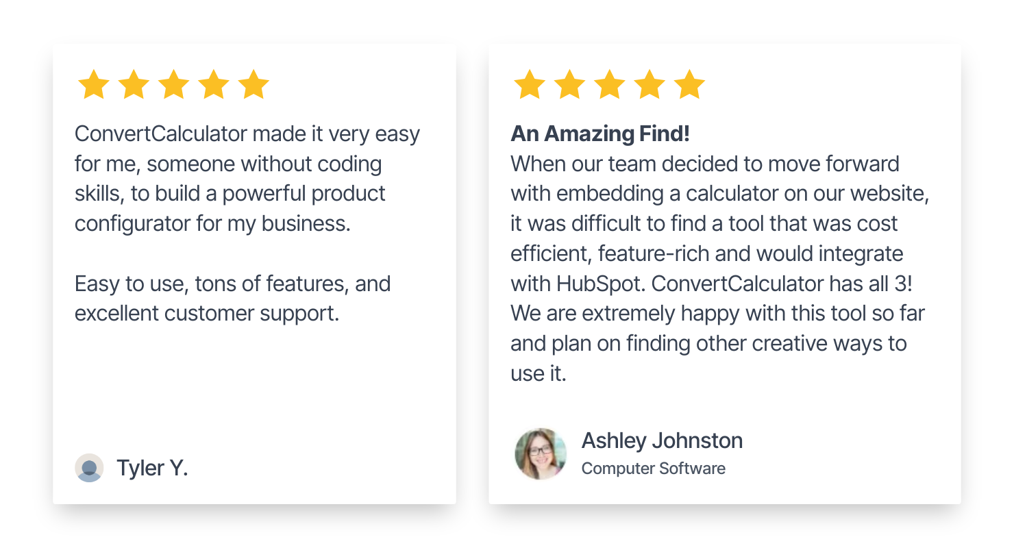 WordPress Calculator Plugin - ConvertCalculator