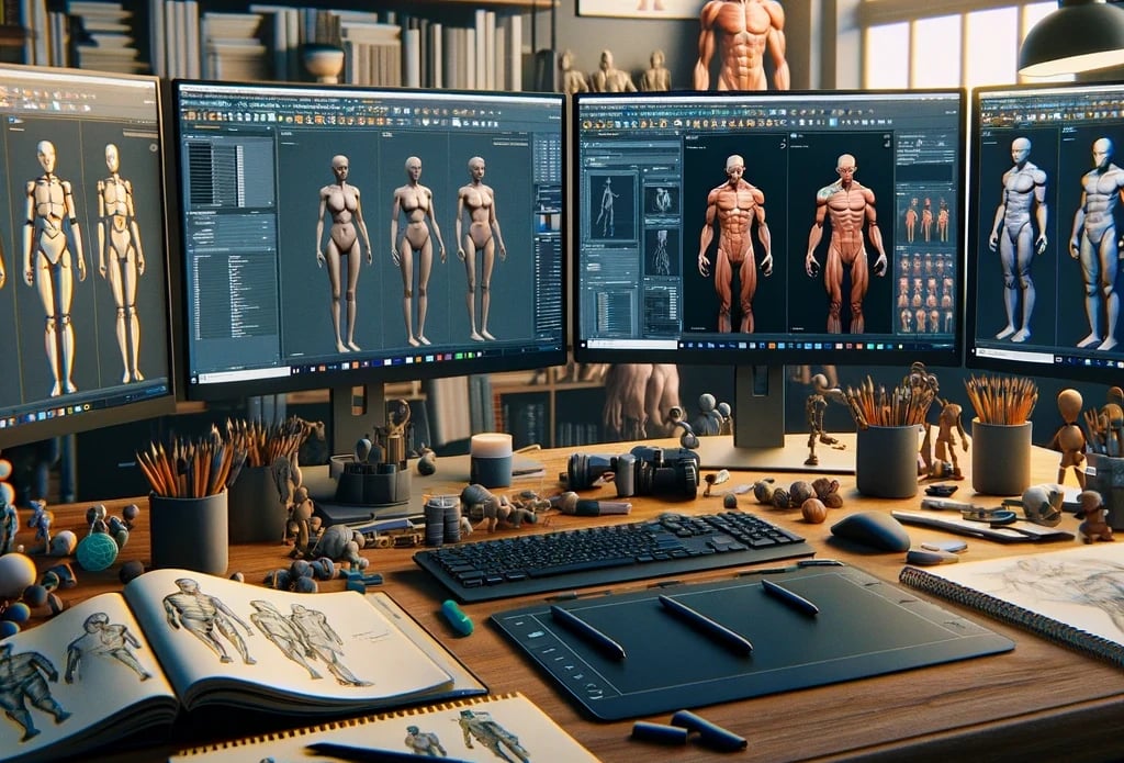 Creating Lifelike 3D Characters - A23D